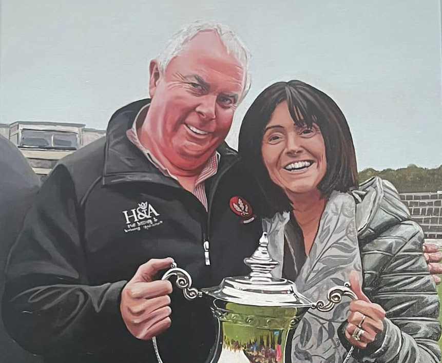 Special Portrait in memory of our founder Hugh - H&A